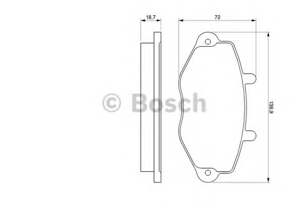 1502952,DAF 1502952 Brake Pad Set, disc brake for DAF