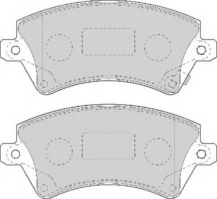 0446502130,TOYOT 04465-02130 Brake Pad Set, disc brake for TOYOT