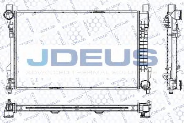 2035000403,MERCE 2035000403 Radiator, engine cooling for MERCE
