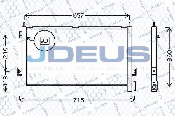 20515136,VOLVO 20515136 Condenser, air conditioning for VOLVO