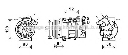 8200956574,RENAU 8200956574 Compressor, air conditioning for RENAU