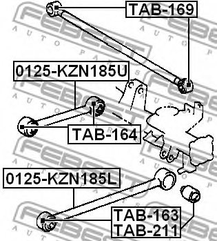 4872035030,TOYOT 48720-35030 Control Arm-/Trailing Arm Bush for TOYOT
