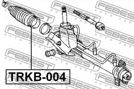 4553552060,TOYOT 45535-52060 Bellow Set, steering for TOYOT