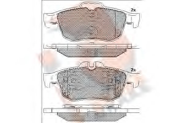 440608281R,RENAU 440608281R Brake Pad Set, disc brake for RENAU