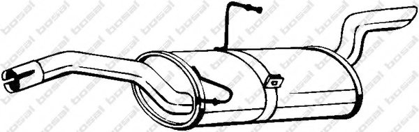 51931489,FIAT 51 931 489 End Silencer for FIAT