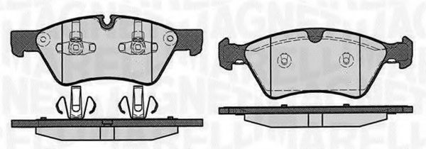 1644200820,MERCE 164 420 08 20 Brake Pad Set, disc brake for MERCE