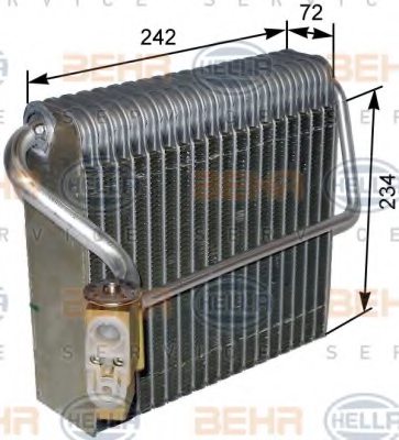 7701206050,RENAULT 77 01 206 050 Evaporator, air conditioning for RENAULT
