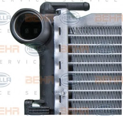 A1245002302,MERCEDES-BENZ A 124 500 23 02 Radiator, engine cooling for ...