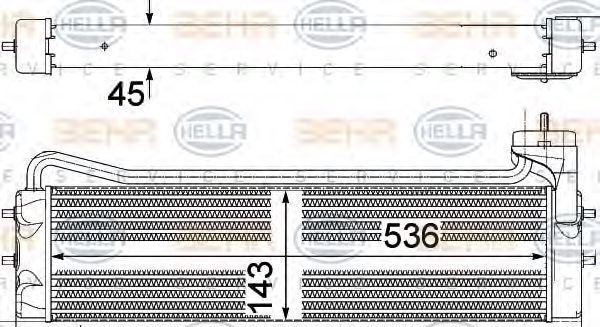 2282499,BMW 2282499 Oil Cooler, engine oil for BMW
