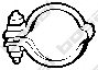 2024900641,MERCE 202 490 06 41 Clamp, exhaust system for MERCE