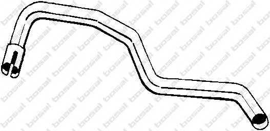 1357758,VOLVO 1357758 Exhaust Pipe for VOLVO