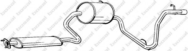 1743087288,DAIHA 1743087288 Middle-/End Silencer for DAIHA
