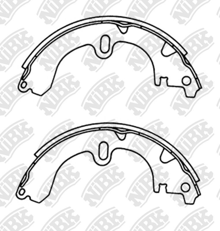 K2288,MK K K 2288 Brake Shoe Set for MK K
